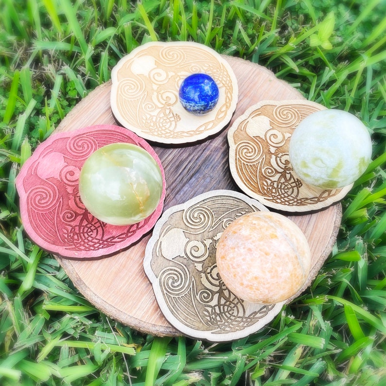 Sphere Stands Crow Sphere Stands Raven Sphere Stands Wood - Etsy