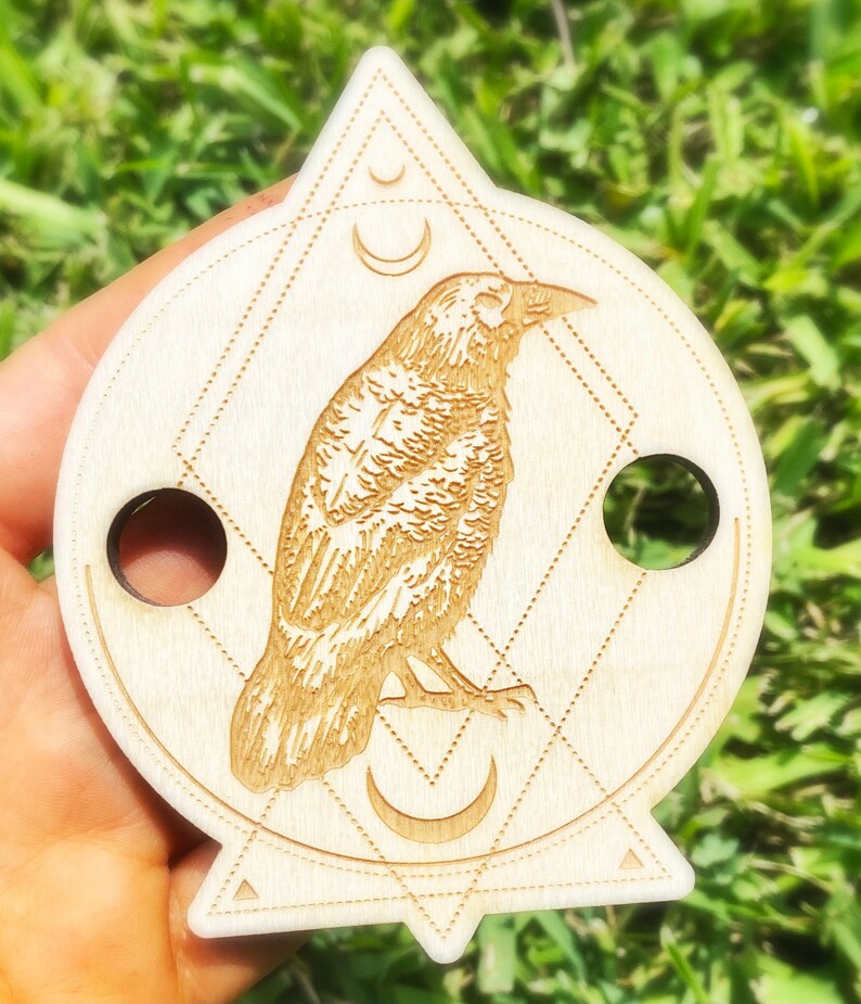 Celestial Raven Crow Sphere Stands Moon Sphere Holder Display - Etsy