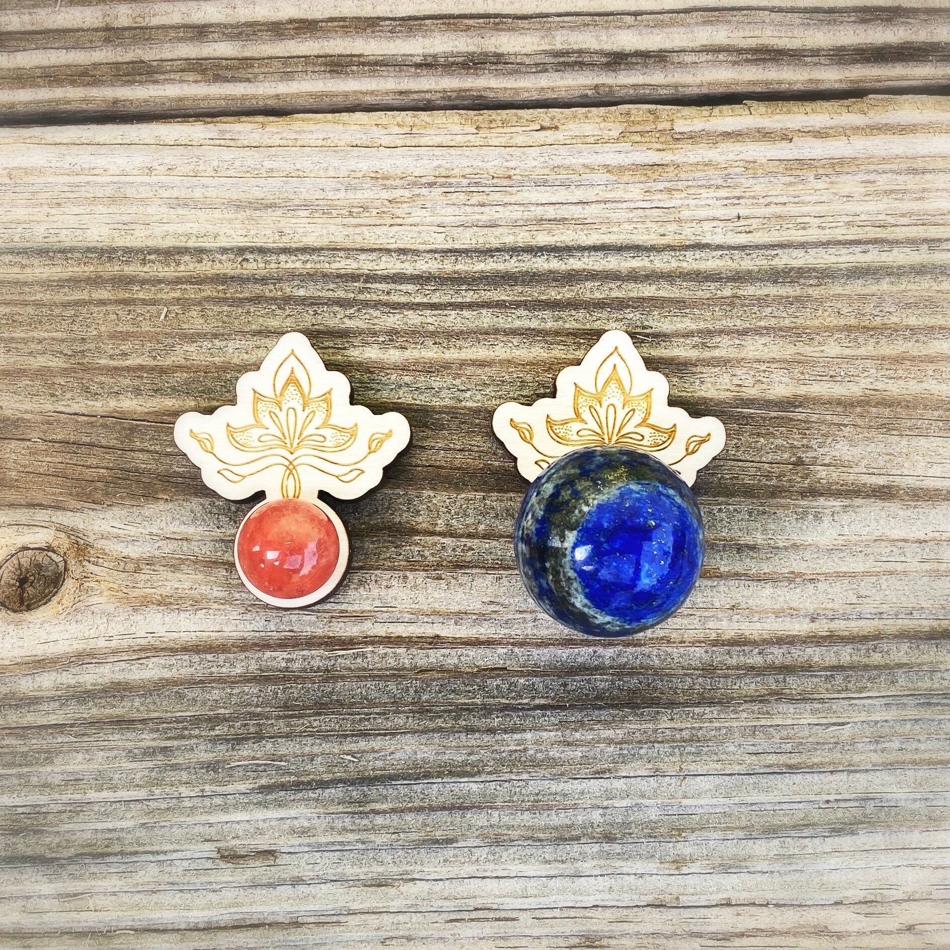 Mini Lotus Sphere Stands Sphere Stands Birch Wood Sphere - Etsy