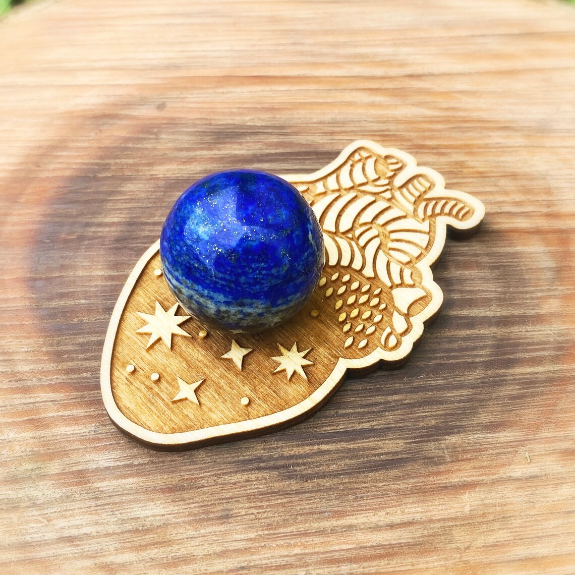 Mystical Heart Sphere Stand Anatomical Heart Sphere Holder - Etsy