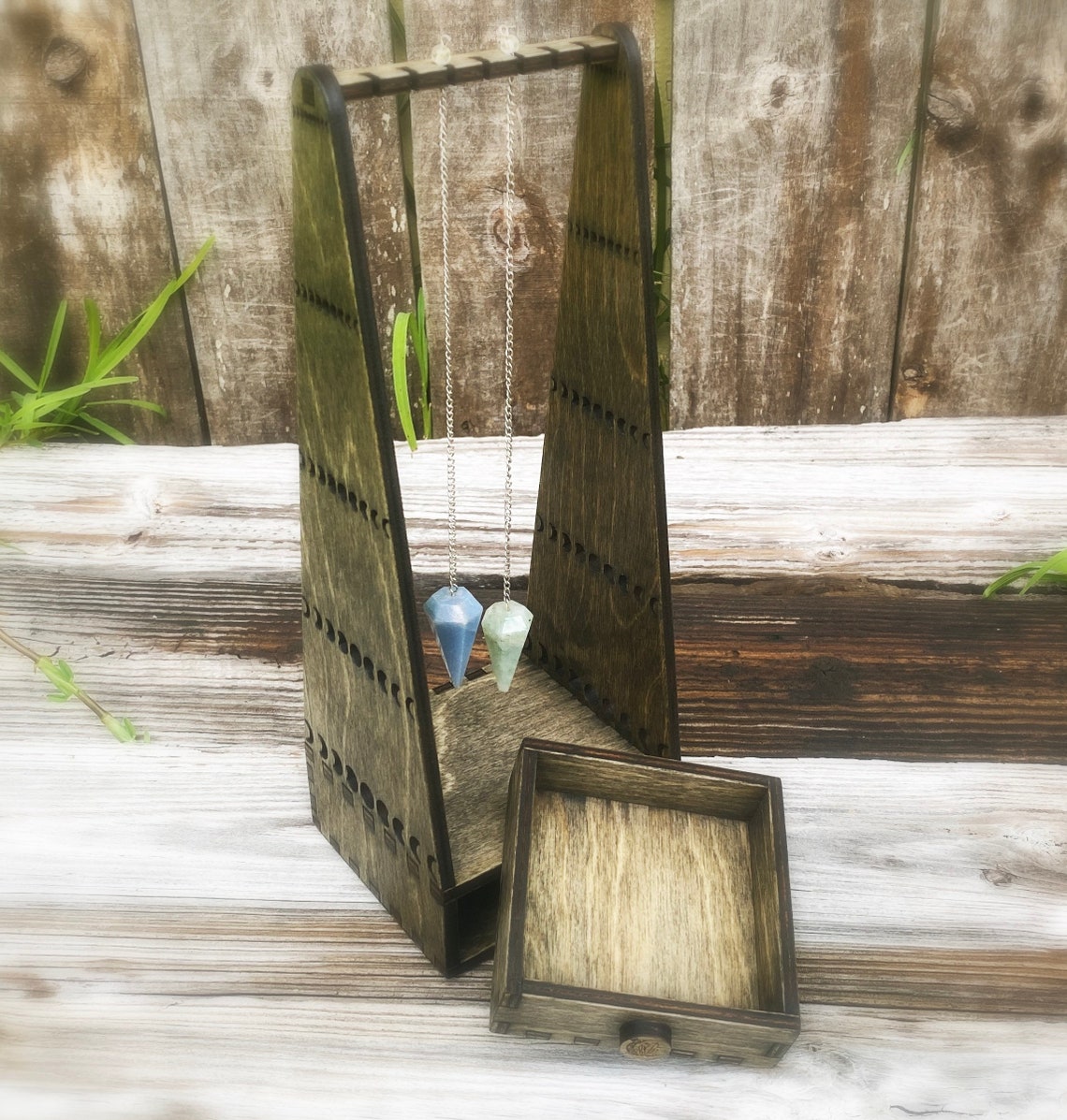 Pendulum Stand Pendulum Display Pendulum Holder Moon Phases - Etsy