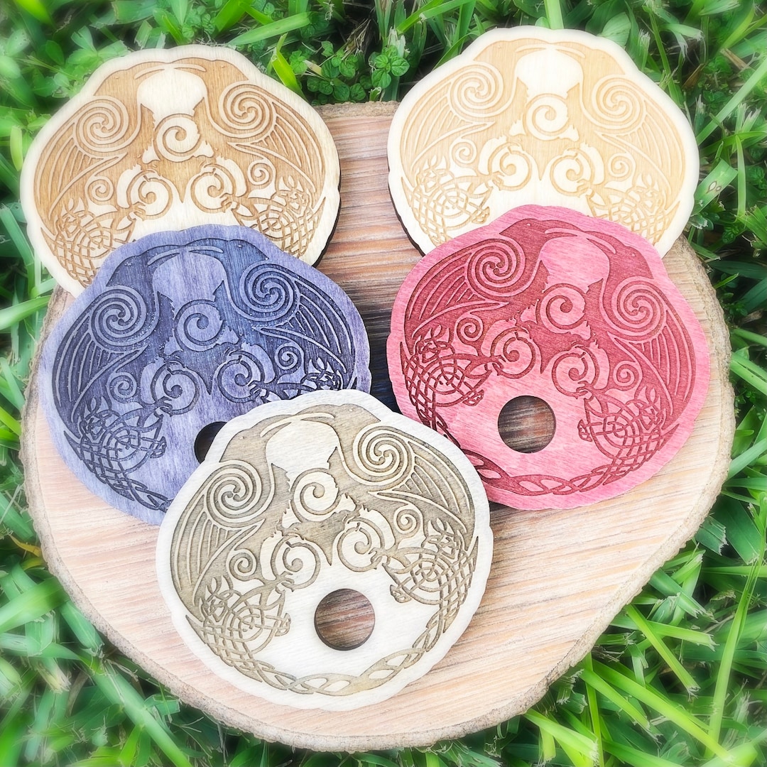 Sphere Stands, Crow Sphere Stands, Raven Sphere Stands, Wood Sphere ...