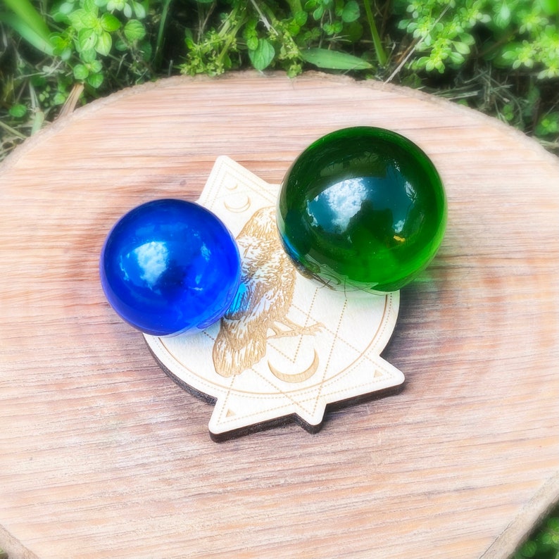Celestial Raven Crow Sphere Stands Moon Sphere Holder Display - Etsy