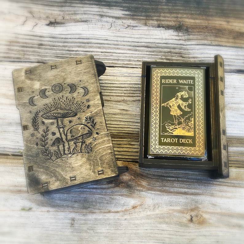 Personalized Tarot Card Box Tarot Card Box Tarot Card - Etsy