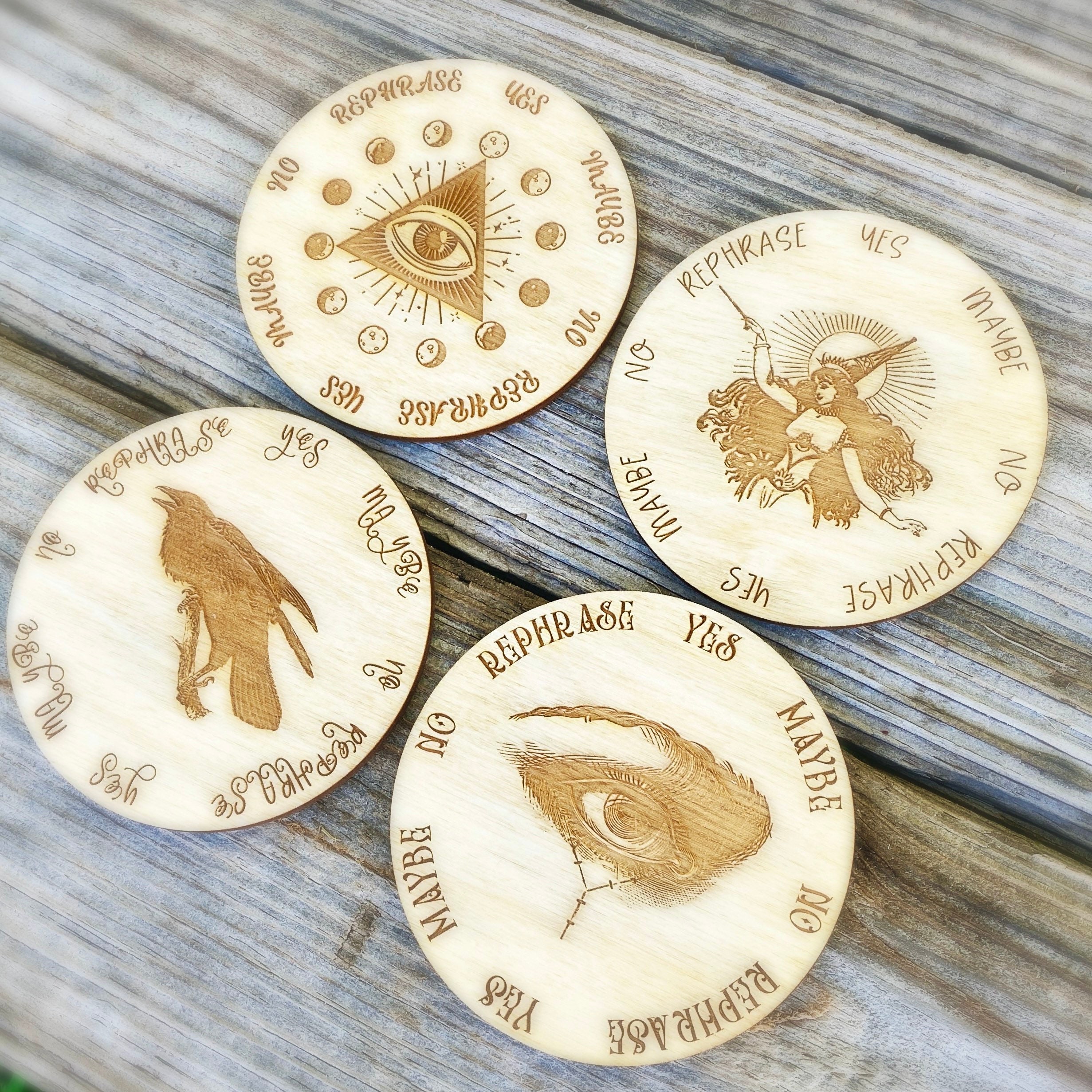 Pendulum Boards Laser Engraved Pendulum Board Altar - Etsy