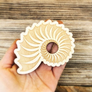 Nautilus Sphere Stands, Ammonite Sphere Stands, Sphere Stands, Wood ...