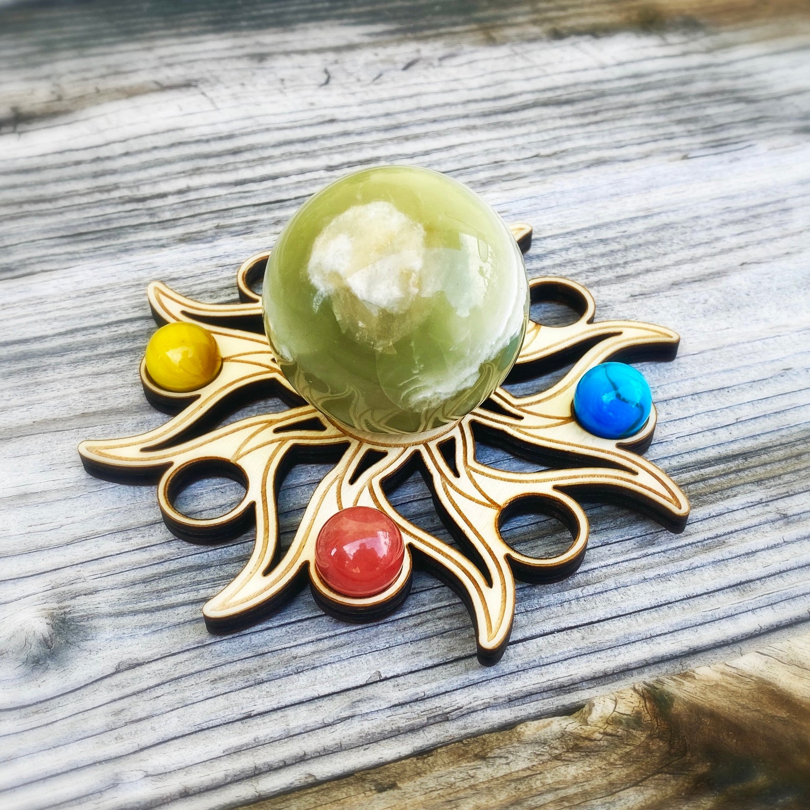 Sun Multi Sphere Stands Sun Sphere Holder Display Stand - Etsy