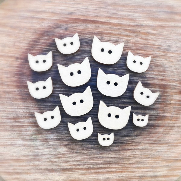 Cat Buttons - Etsy