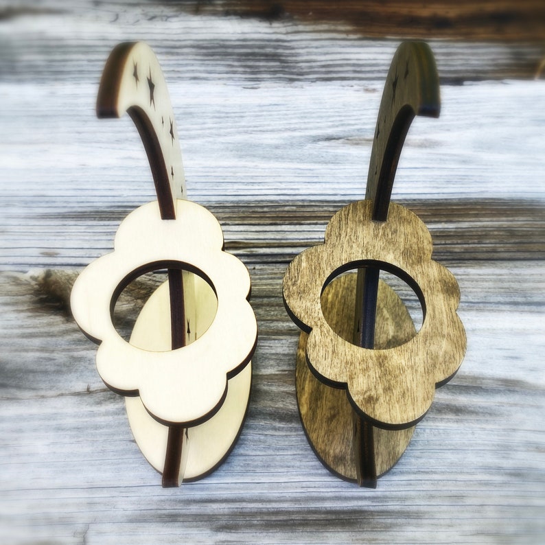 Large Moon Sphere Stands Crescent Moon Sphere Stand Wood - Etsy