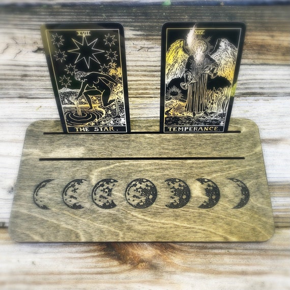Large Tarot Card Stand Tarot Card Holder Tarot Card of the - Etsy