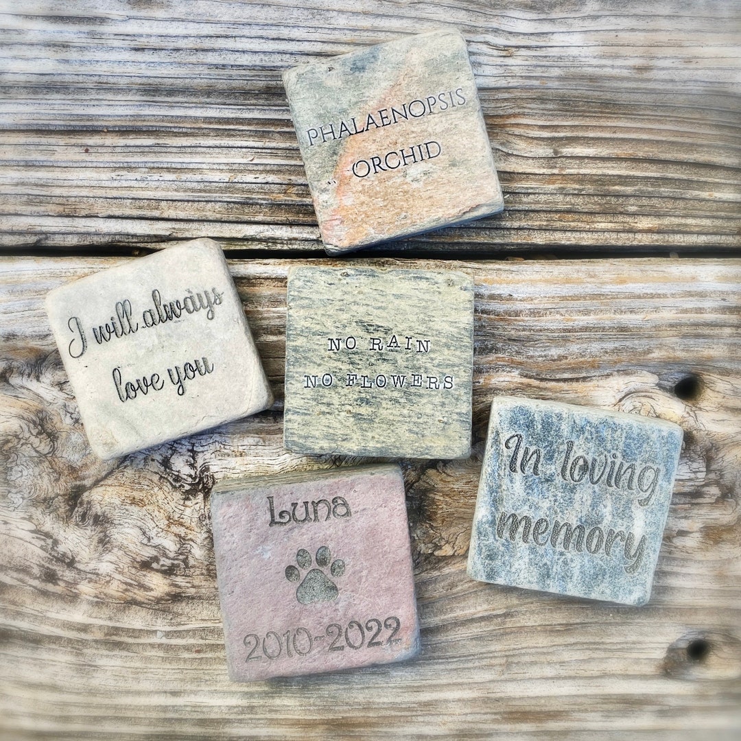 Word Stones, Custom Engraved Rocks, Family Stones, Personalized ...