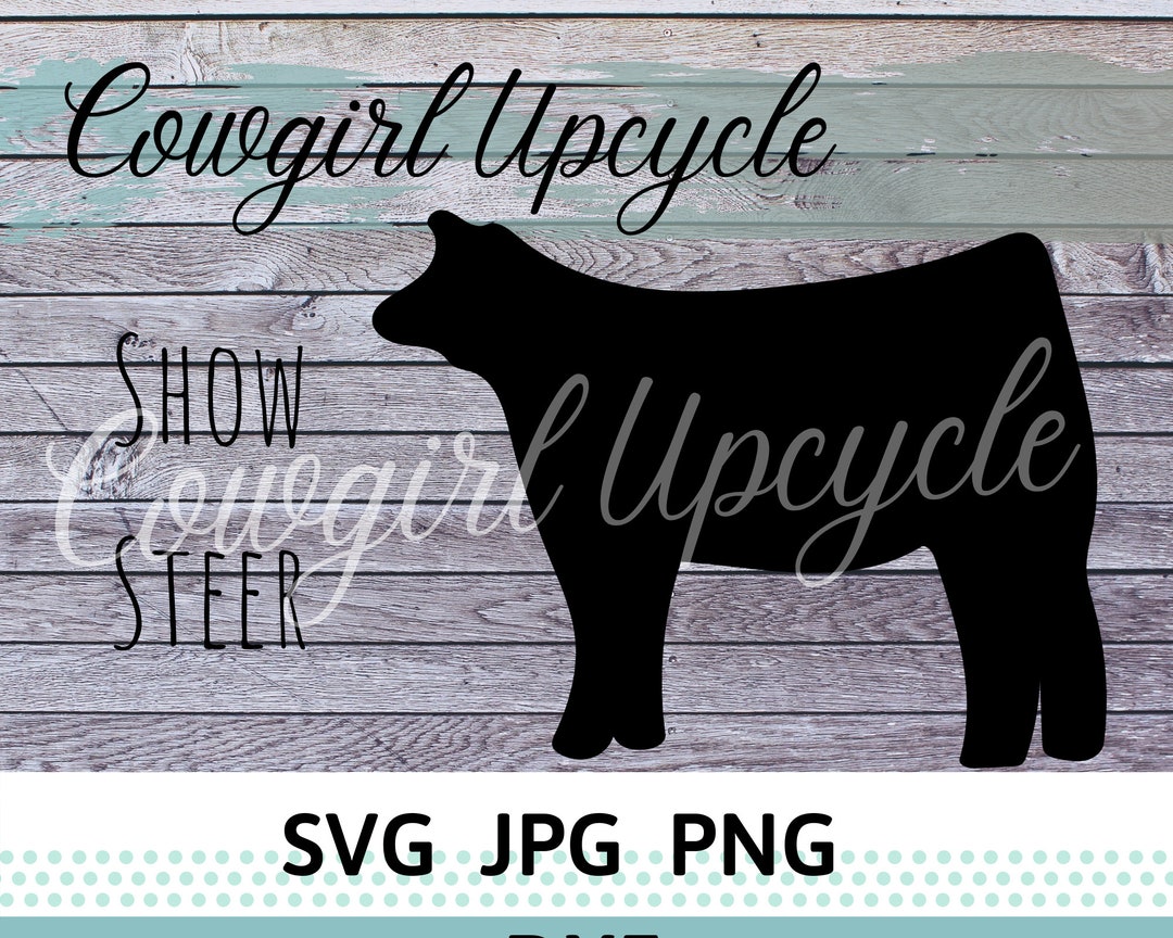 SVG Cut Files | Instant Download | Digital Clip Art | Show Steer ...