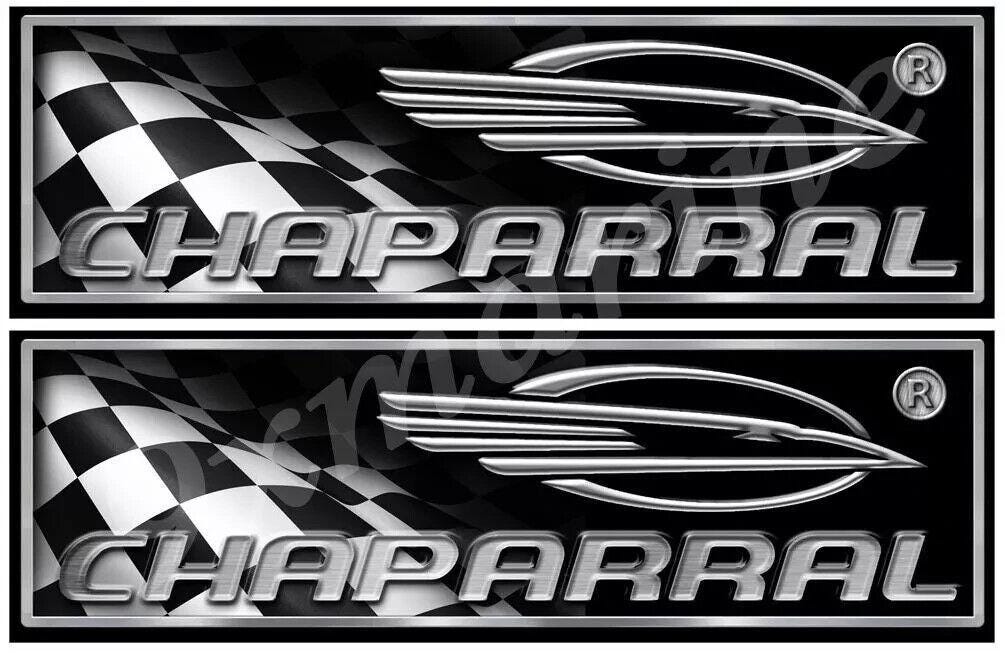 Chaparral Name Plate Vinyl Decal Boat Stickers 2 Pc Set, 10"x 3.5" - Etsy
