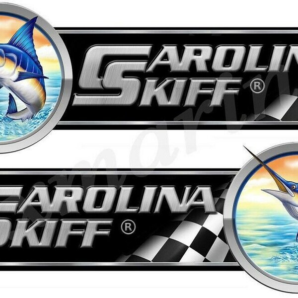 Carolina Skiff Decal - Etsy