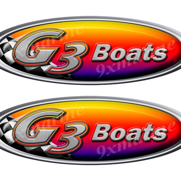 G3 Boat Decals - Etsy