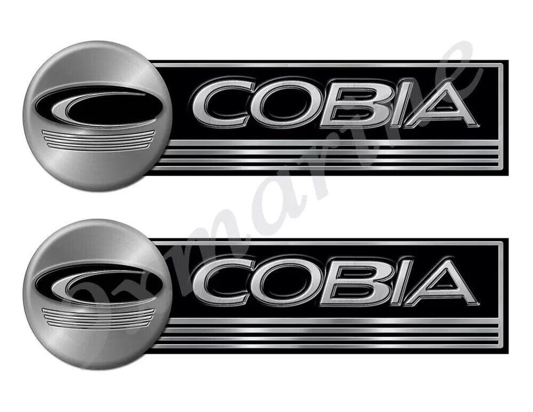 Cobia Name Plate Vinyl Decal Boat Stickers 2pc Set, 10" X 3.5" - Etsy