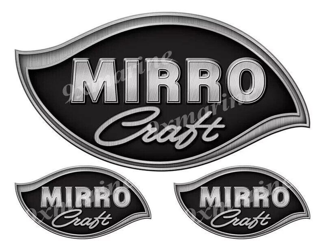Mirro Craft Vinyl Decal Boat Stickers 3 Pc Set, 10"x5.5", 4.5"x2.5" - Etsy