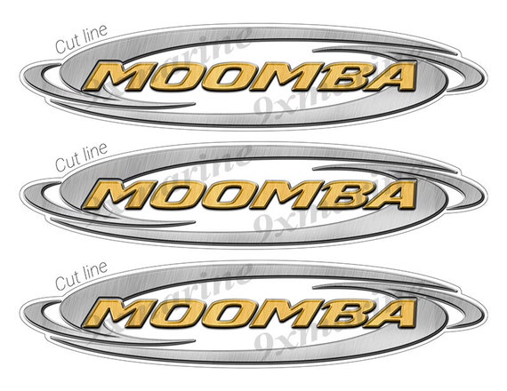 3 Moomba Boat Stickers 3d Vinyl Replica of - Etsy