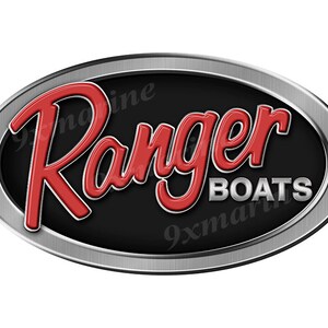 Ranger Boat Sticker 3d Vinyl Replica of Original on Waterproof ...