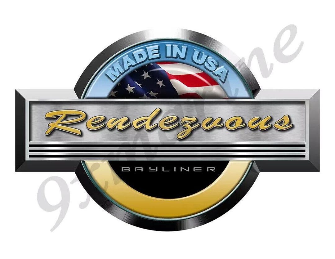 Bayliner Rendezvous Round Vinyl Decal Boat Sticker 10" X 6.5"" - Etsy