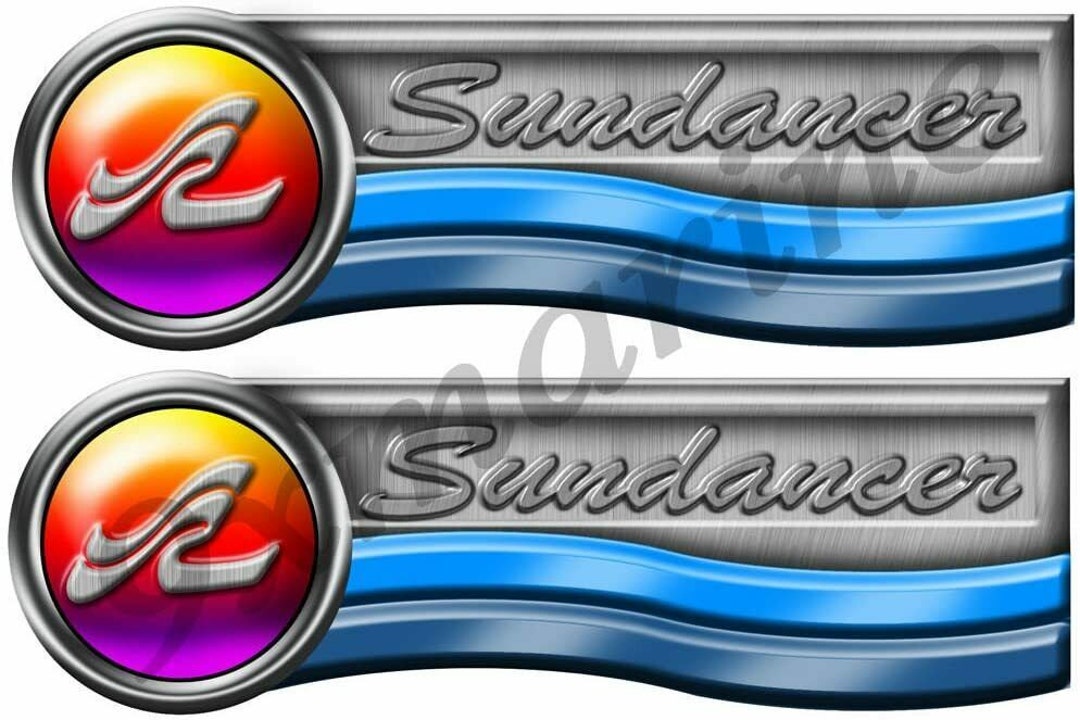 Sea Ray Sundancer Stickers. Remastered 10 Long on - Etsy