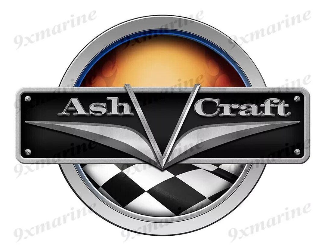 Ash Craft Racing Round Vinyl Decal Boat Sticker, 10" X 7.5" - Etsy