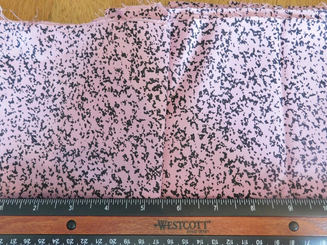 Destash-5 Pieces of Purple and Black Fleck Print Cotton Fabric (D-124 ...