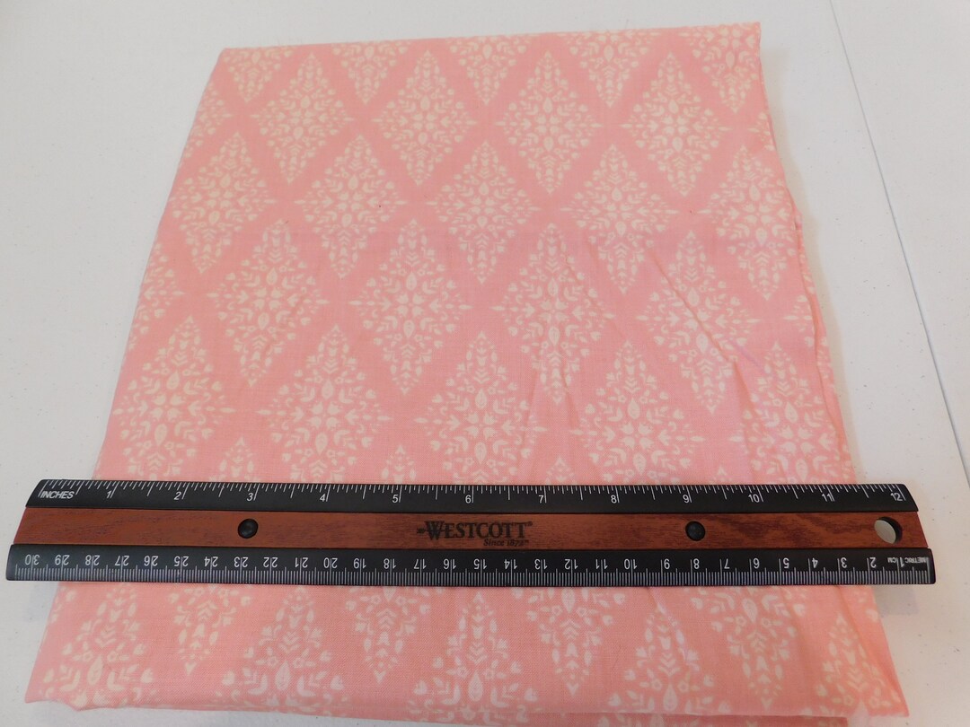 Destash- Light Pink Diamond Pattern Cotton (F-050) - Etsy