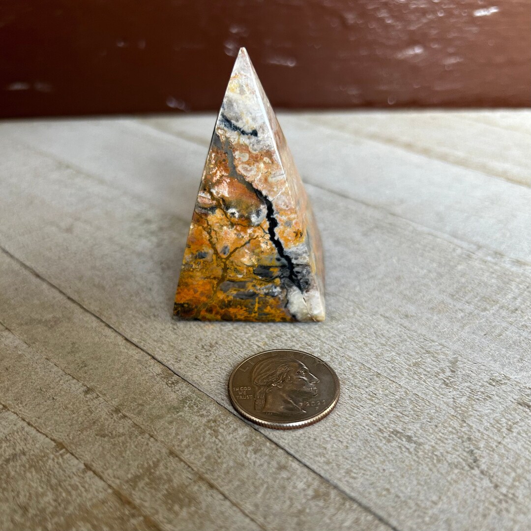 Bumblebee Jasper Pyramid - Etsy
