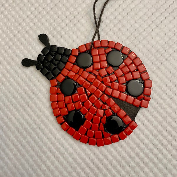 Ladybug Mosaic - Etsy