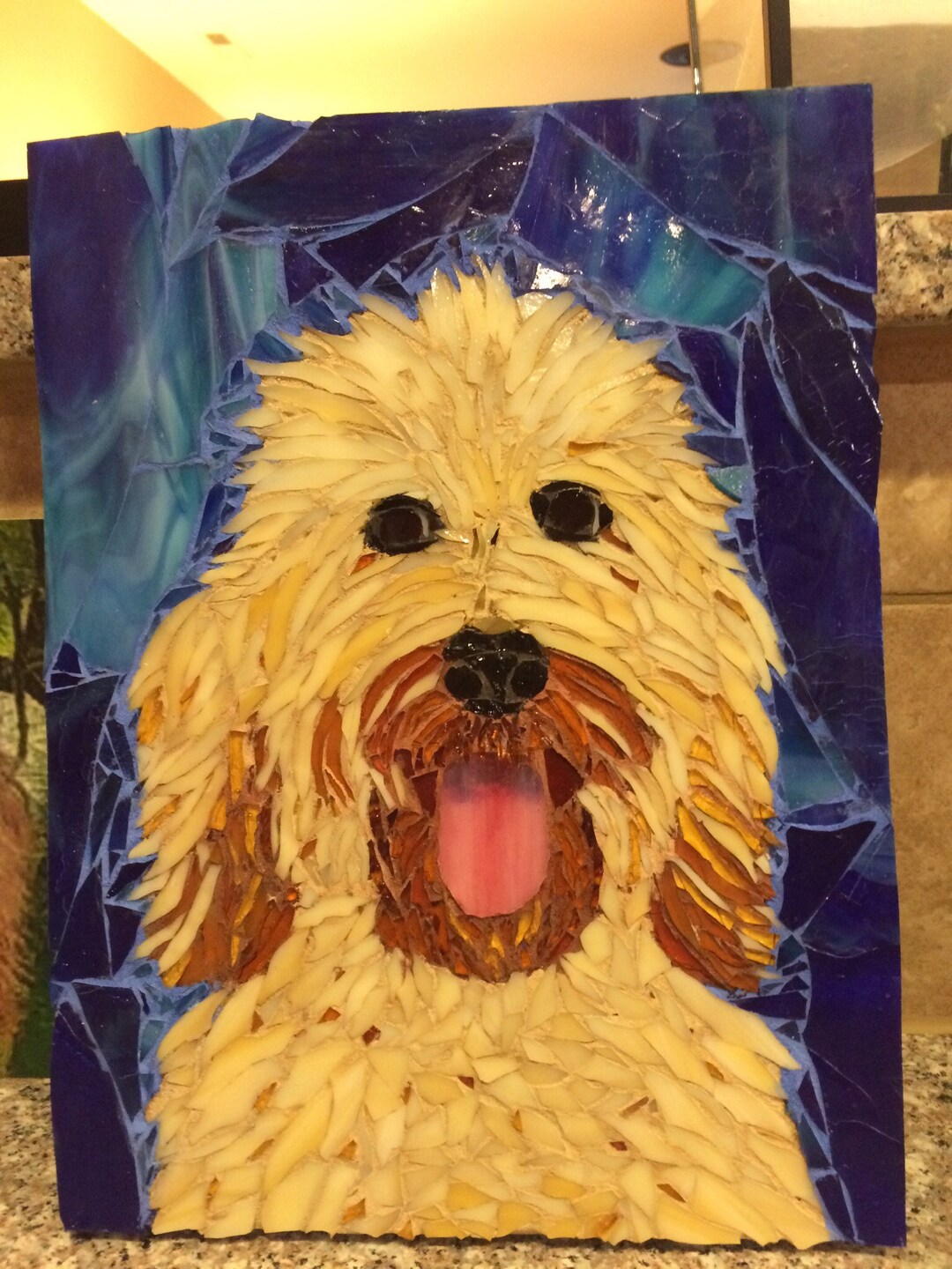 Custom Dog Portrait, Goldendoodle Memorial, Labradoodle Memorial ...