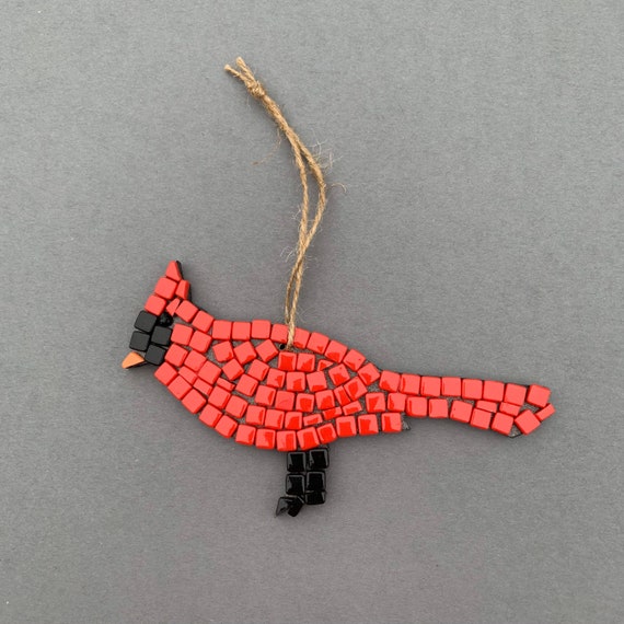 Cardinal Mosaic Kit DIY Cardinal Art Mosaic Kit for Adults - Etsy