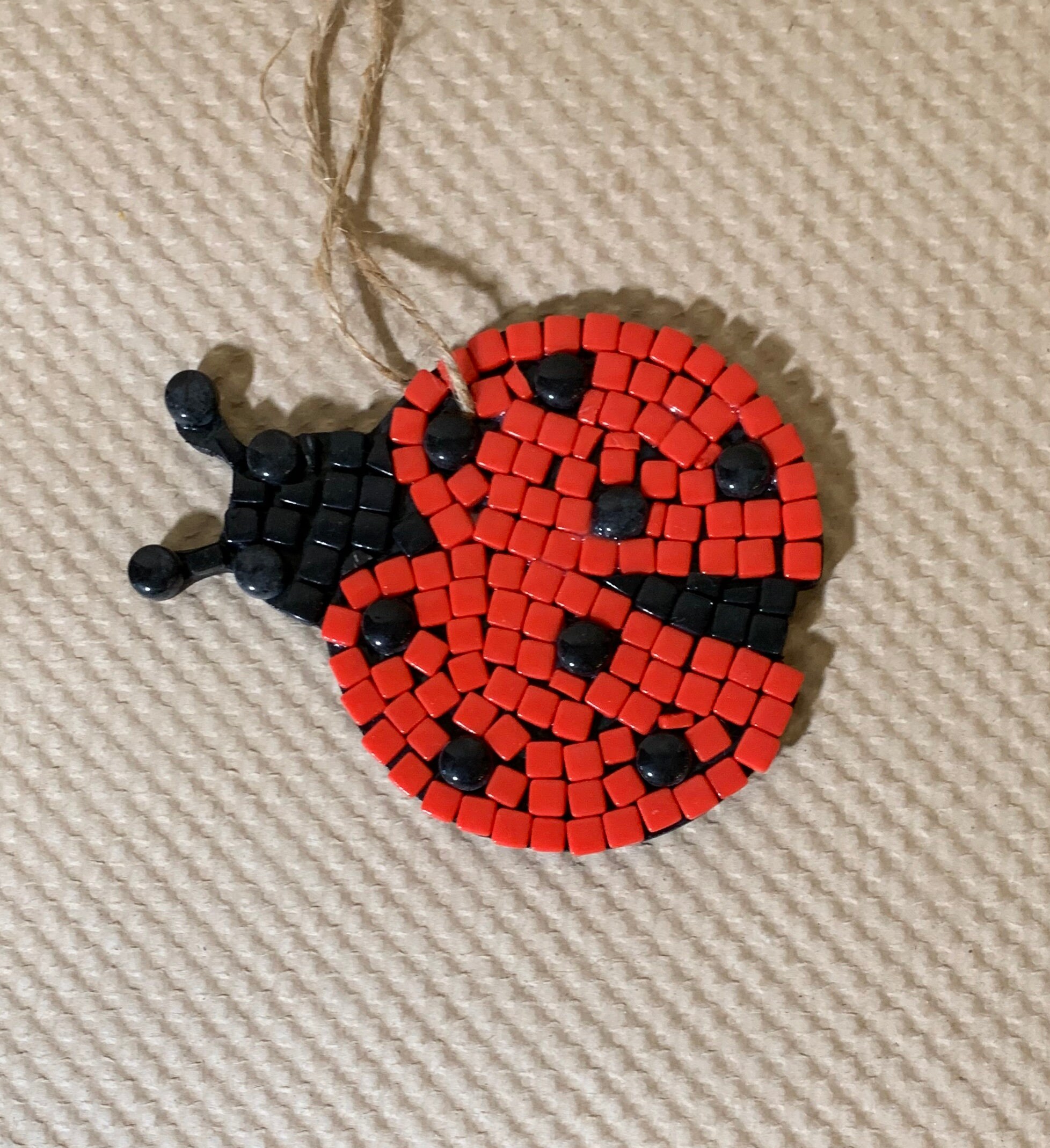 Ladybug Mosaic Kit Art Kit for Kids Mosaic Art Kit | Etsy