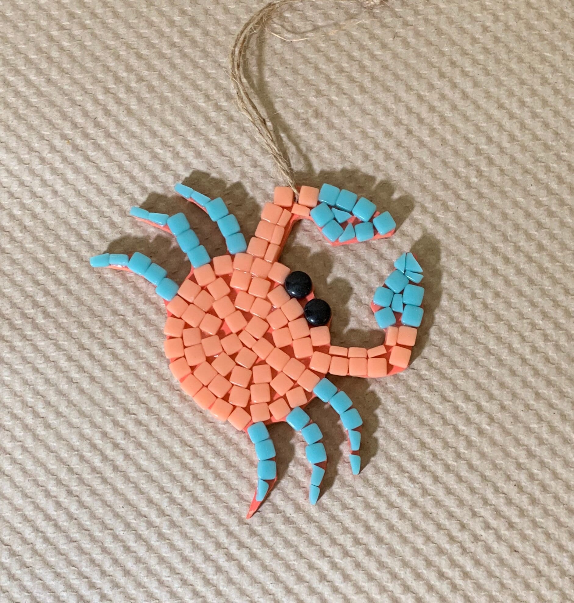 Mosaic Crab Kit DIY Craft Kit Mosaic Art Kit - Etsy