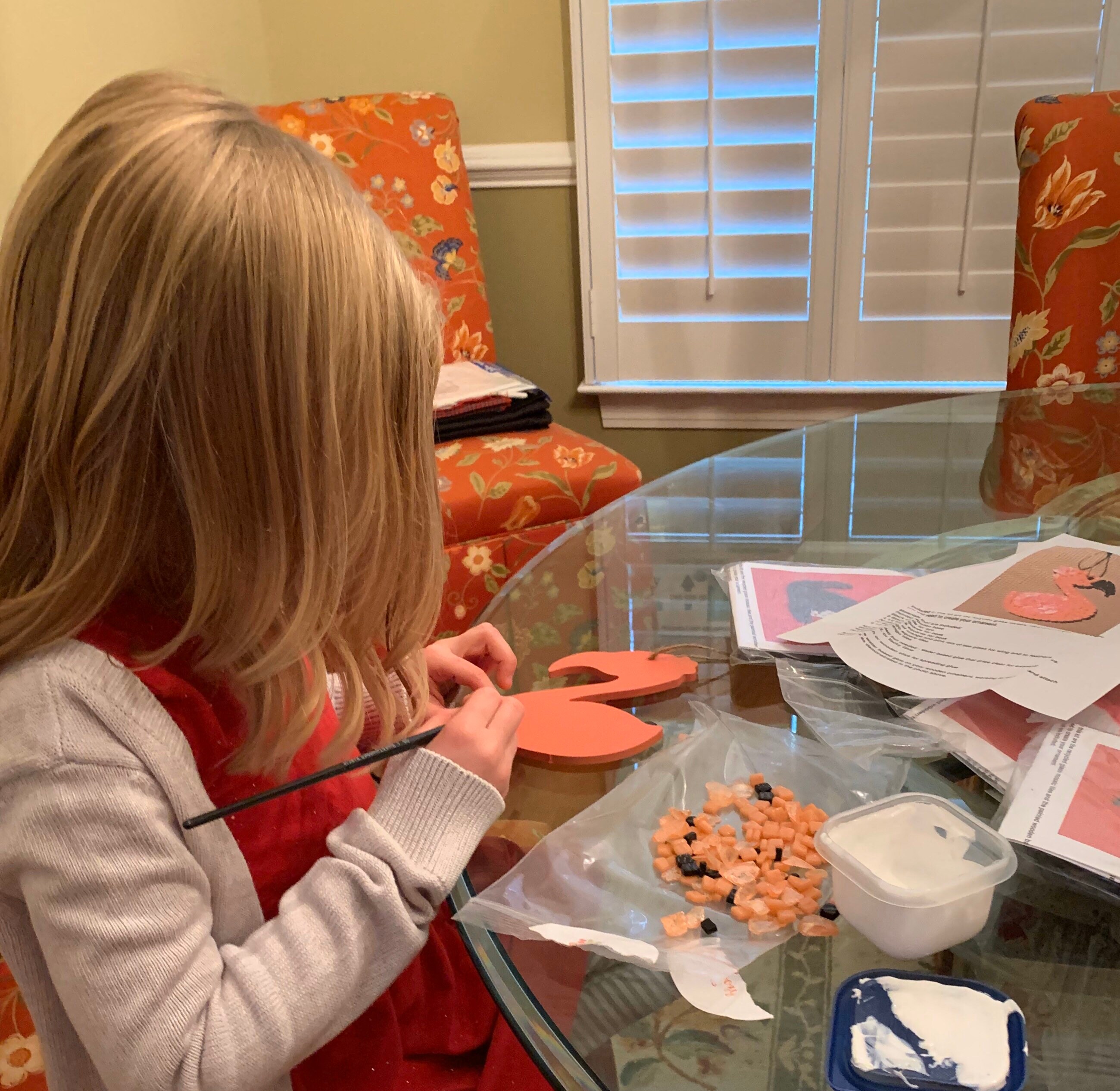 Mosaic Cat Kit Gray and White Cat Art Kit - Etsy