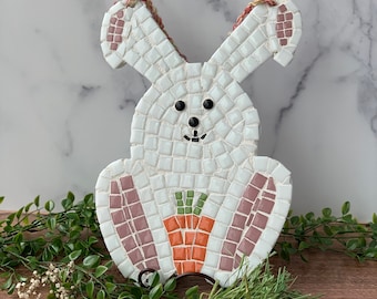 Mosaic Bunny - Etsy