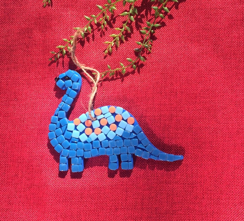 Dinosaur Craft Kit Mosaic Dinosaur Kit Dinosaur Kids Craft | Etsy