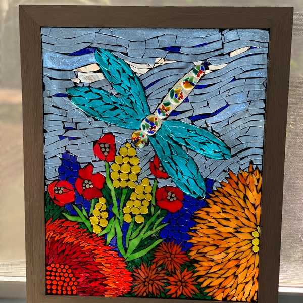 Dragonfly Mosaic - Etsy