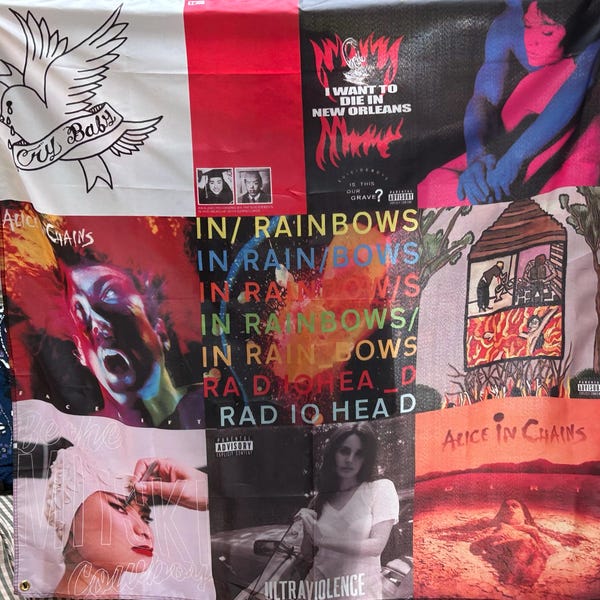 Warped Tour Banner Backdrop Custom Tapestry Wall Flag / Personalized ...