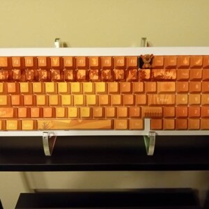 Cartoon Monkey Keycap Set, Light Green and Yellow Keycap Set, MOA ...