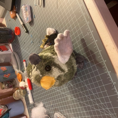 Cockatrice Chick Plushie Pattern PDF Cute Stuffed Animal Bird Sewing ...