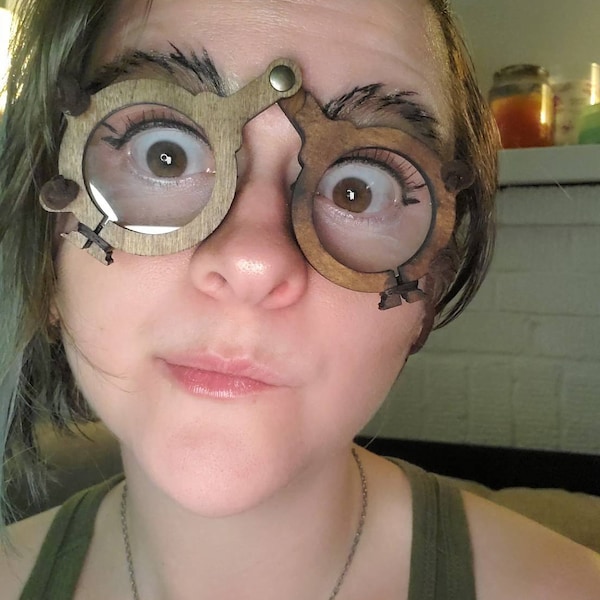 Vintage-inspired Alchemist Spectacles: Medieval LARP Steampunk Eyewear ...