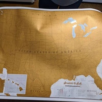 Scratch off Map USA Travel Gift Map United States , Gifts for Him ...