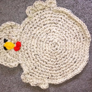 Crochet Pattern for the Swanky Chicken Trivet Potholder PDF Instant ...