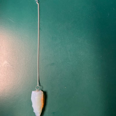 Raw Opalite Crystal Pendulum Reiki Wicca Divination Tool Earthegy 3177 - Etsy