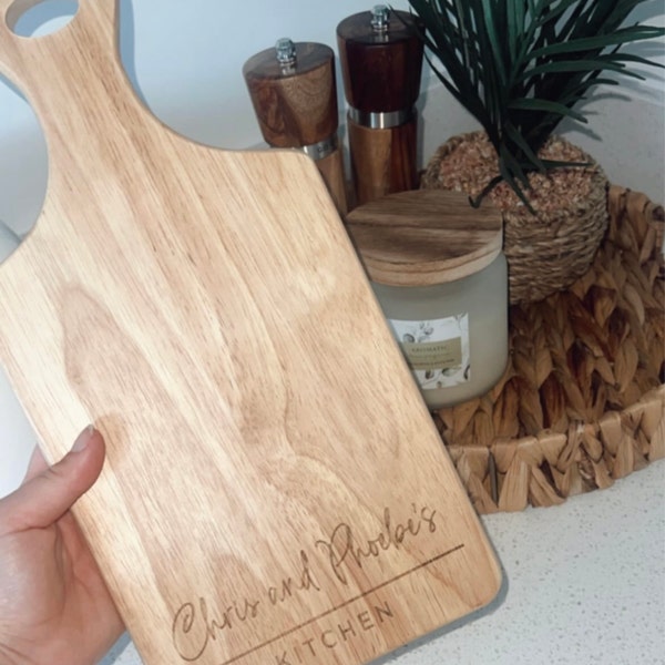 Personalised Custom Engraved Wooden Serving Board Cheese Board Serving ...