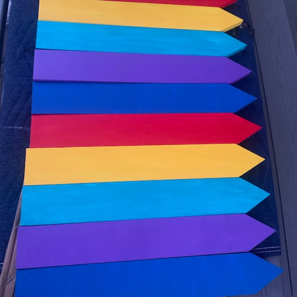 10 - 24" Arrows, Directional Wooden Arrow Sign, Unfinished Directional ...