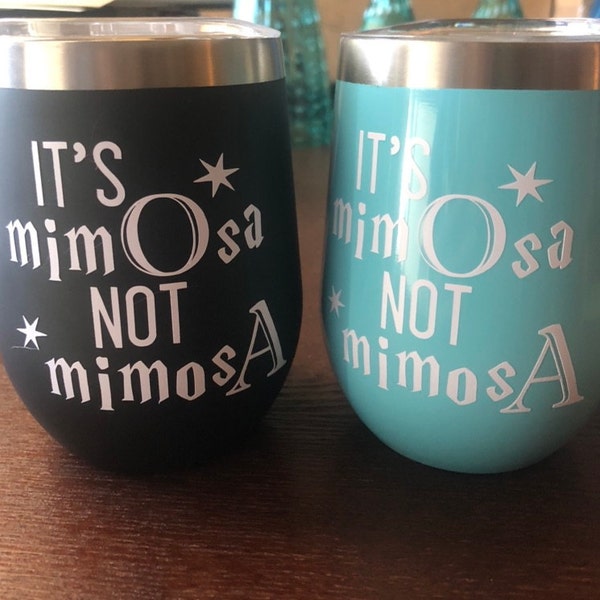 It's Mimosa Not Mimosa Vinyl Decal - Etsy