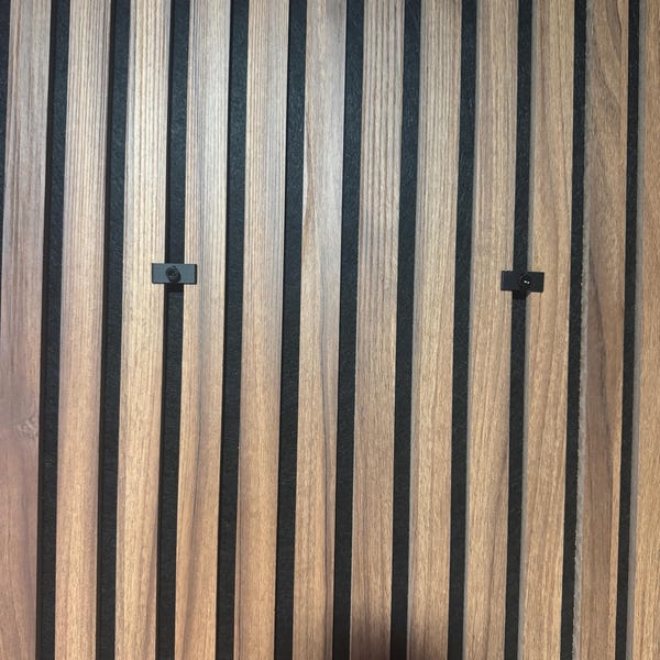 Adjustable Picture Hook for Acoustic Panels, Non-damaging Slat Wall ...
