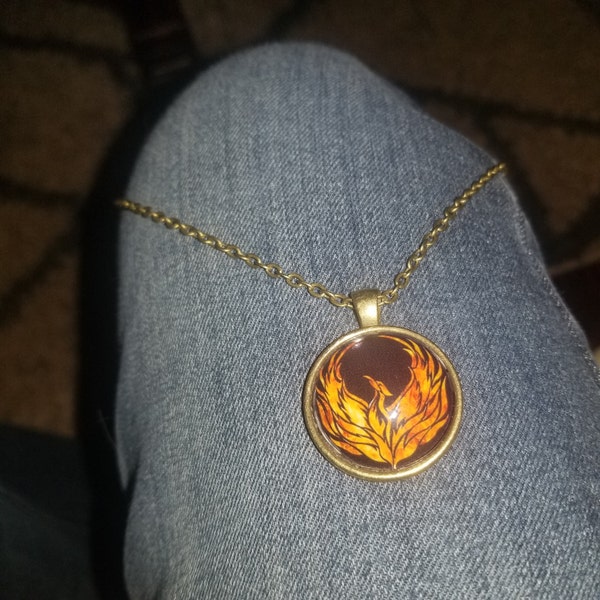 Phoenix Pendant, Phoenix Necklace, Phoenix Jewelry, Occult Jewelry ...